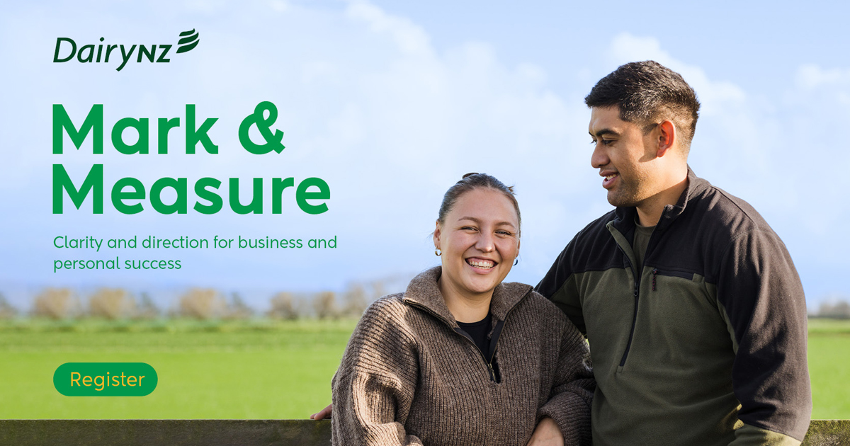 Mark and Measure - DairyNZ | DairyNZ