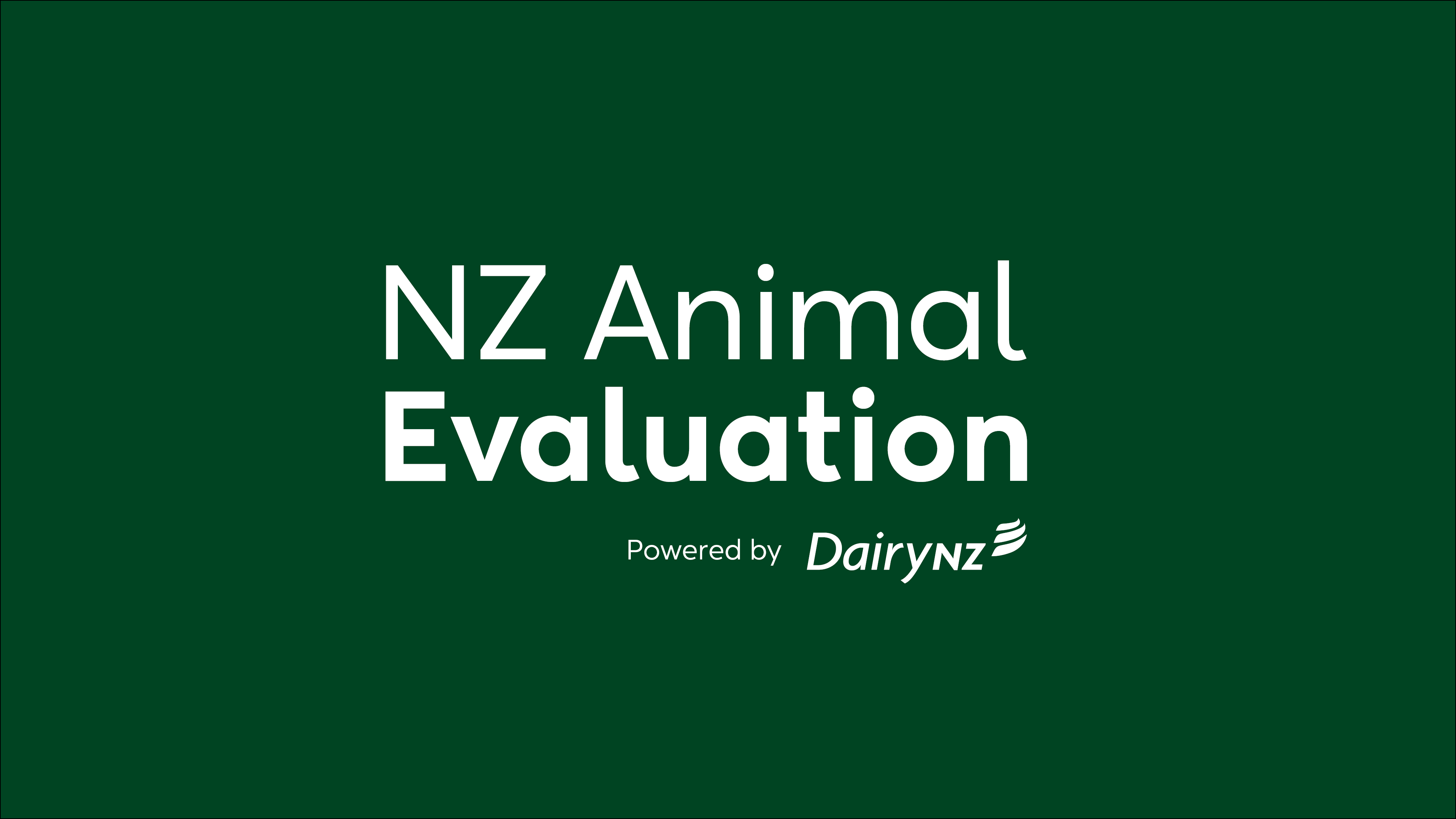 NZ Animal Evaluation | DairyNZ